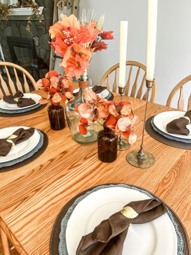 10 Fall Tablescape Ideas to Try » Grow Beauty With Ease