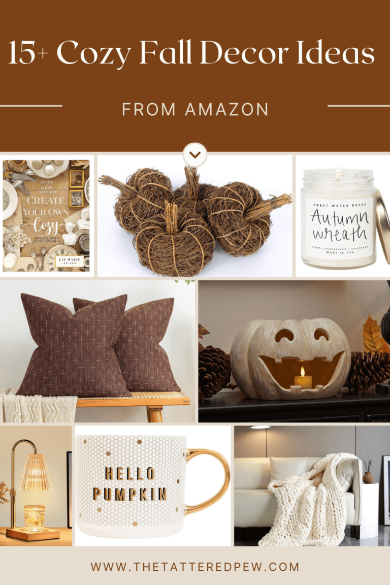 15+ Cozy Fall Decor Ideas From Amazon » Grow Beauty With Ease