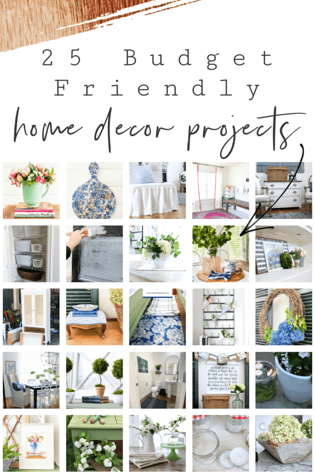25 Budget Friendly Home Decor Projects » Grow Beauty With Ease