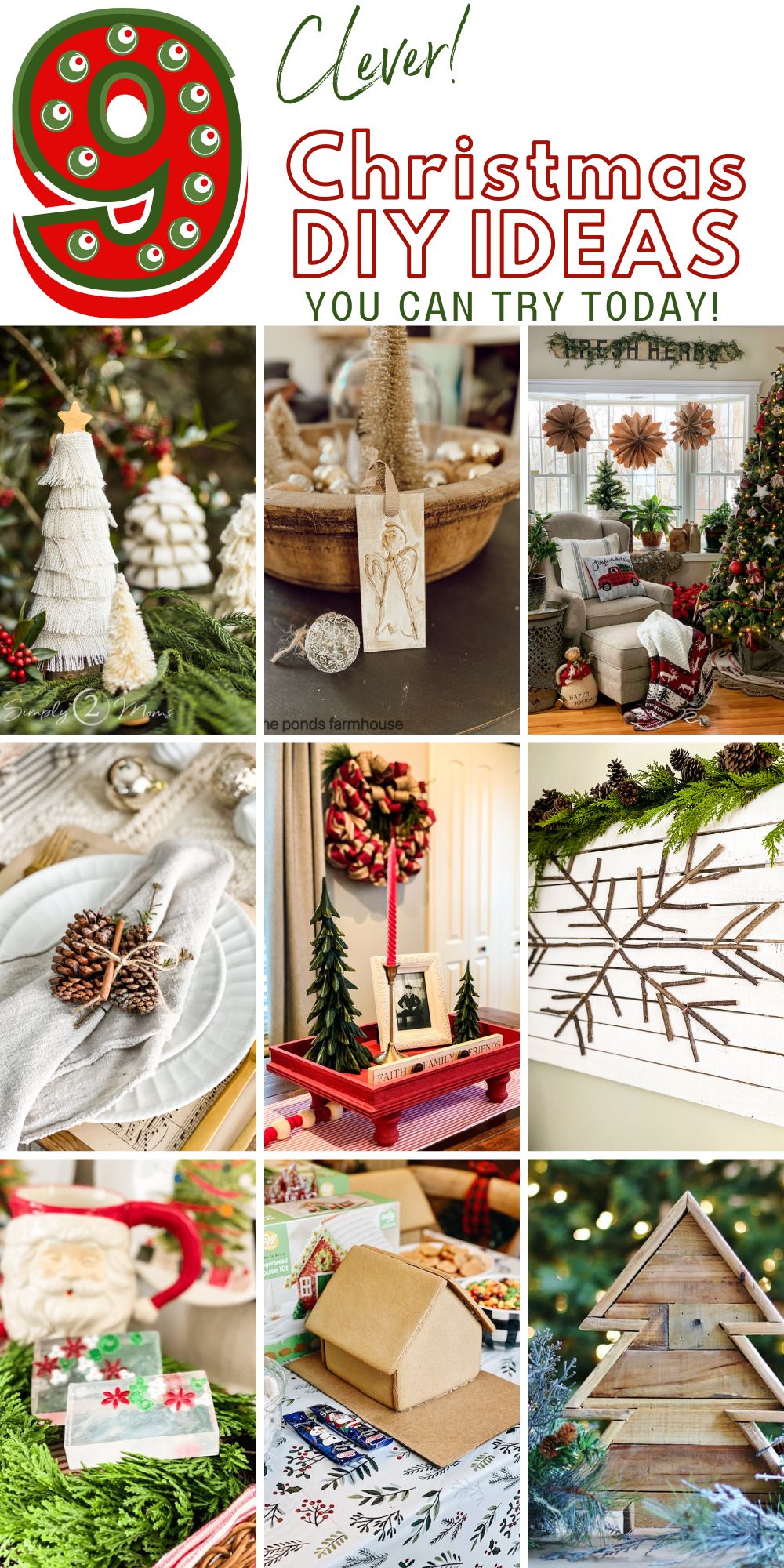 9 Festive and Fun DIY Christmas Projects » Grow Beauty With Ease