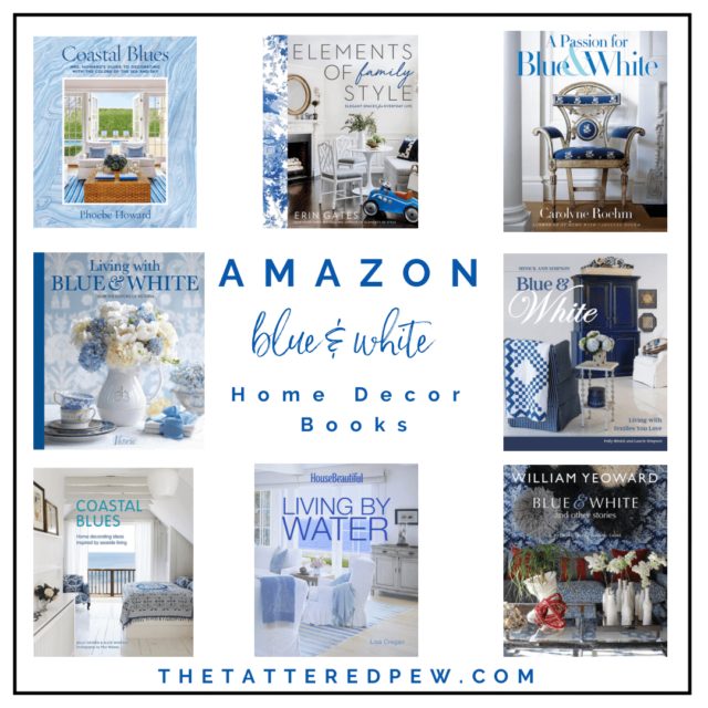 Blue and White Home Décor Inspiration From Amazon » Grow Beauty With Ease