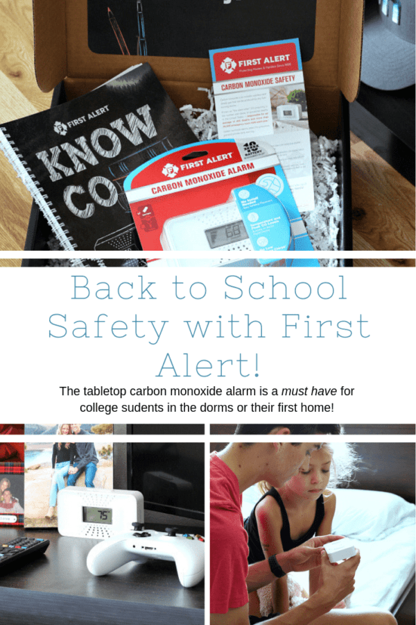 Back to School Safety: The Tabletop Carbon Monoxide Alarm From First ...
