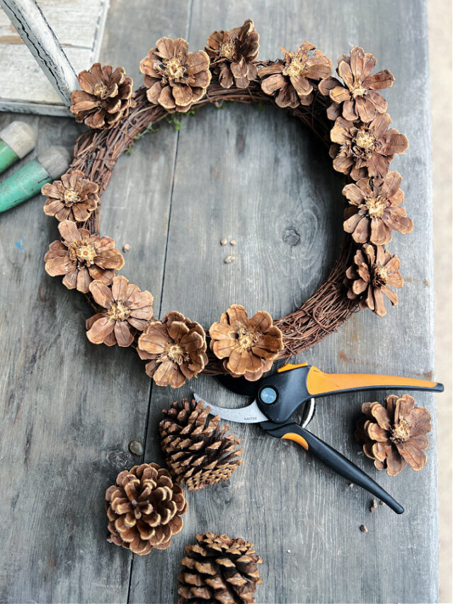 Exciting Diy Pinecone Wreath Images