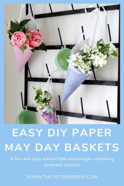 Easy DIY Paper May Day Baskets » Grow Beauty With Ease