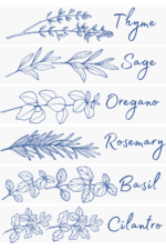 Free Printable Garden Markers For Flowers and Herbs » Grow Beauty With Ease