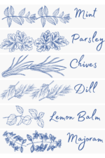 Free Printable Garden Markers For Flowers and Herbs » Grow Beauty With Ease