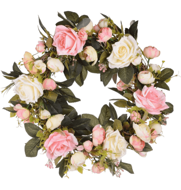 29 Lovely and Colorful Spring Wreaths for Your Front Door » Grow Beauty ...