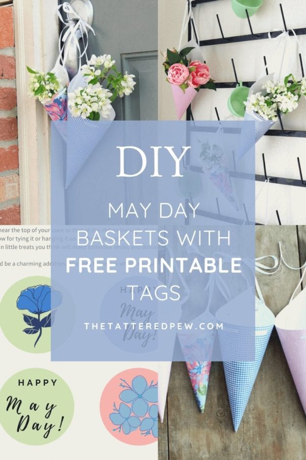 Easy DIY Paper May Day Baskets » Grow Beauty With Ease
