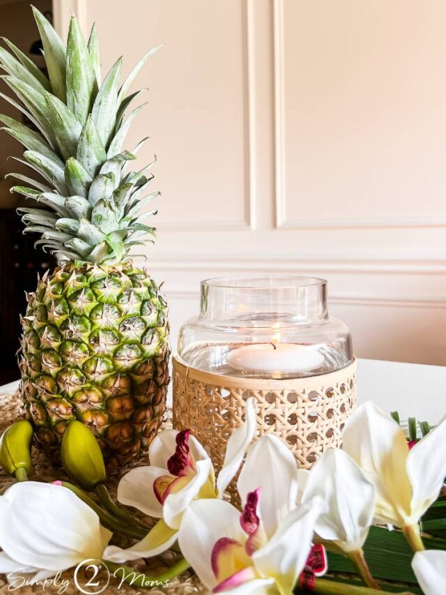 An Elegant Outdoor Tropical Tablescape » Grow Beauty With Ease