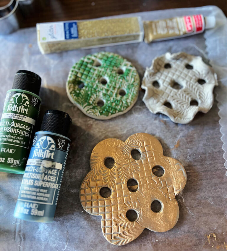 How to Make Easy DIY Air Dry Clay Flower Frogs » Grow Beauty With Ease