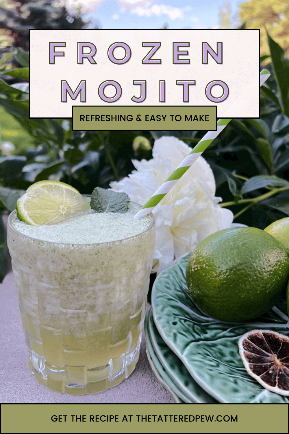 Easy Frozen Mojito Recipe » Grow Beauty With Ease