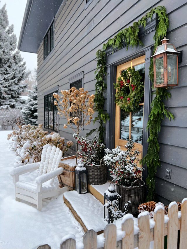 Beautiful Outdoor Christmas Decorating Ideas » Grow Beauty With Ease
