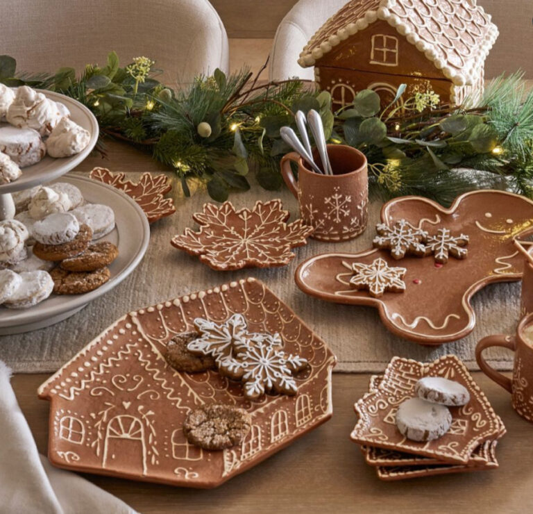 Gingerbread House Holiday Decor » Grow Beauty With Ease