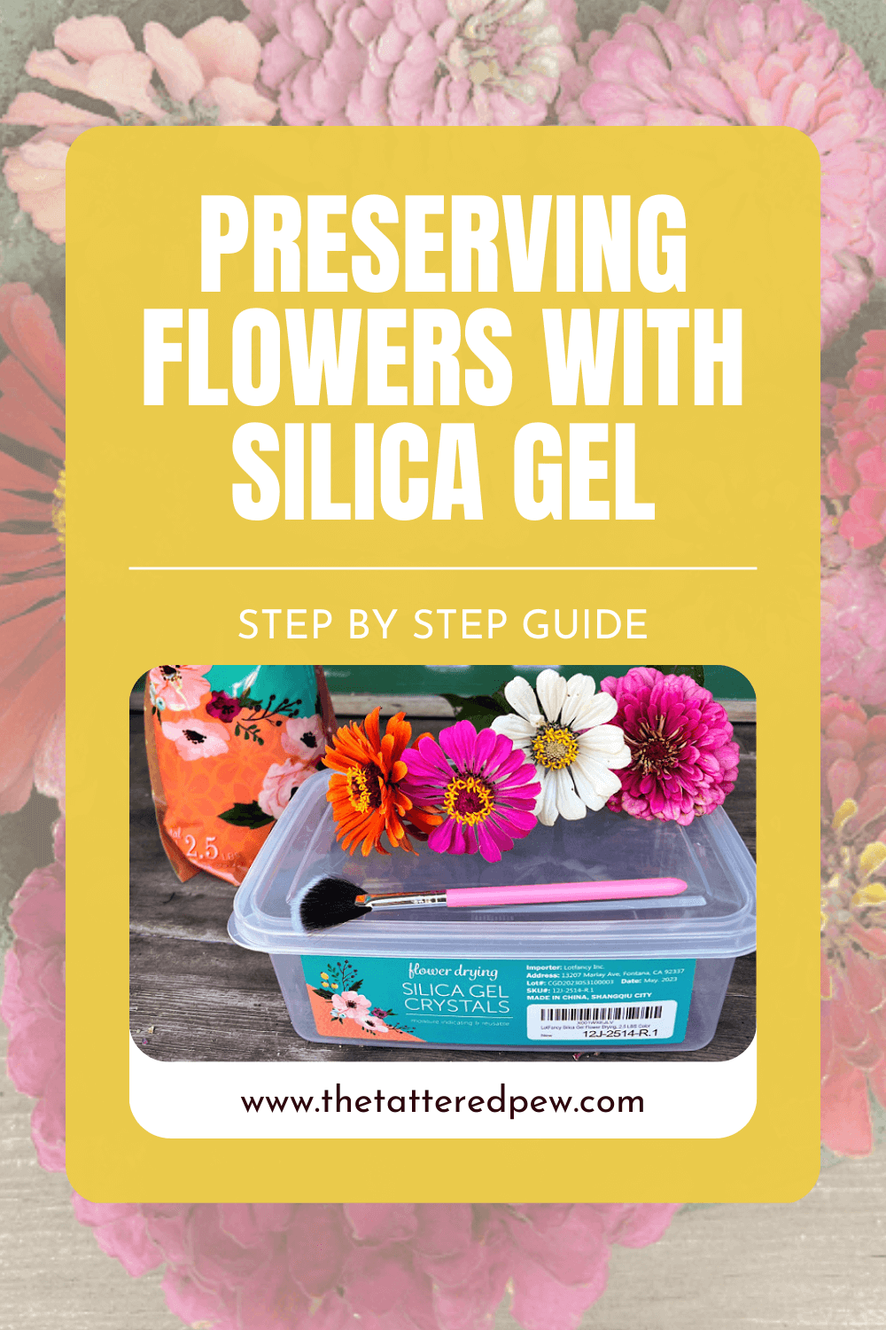 Keep Your Garden Blooms Forever: Discovering the Magic of a Silica Gel ...
