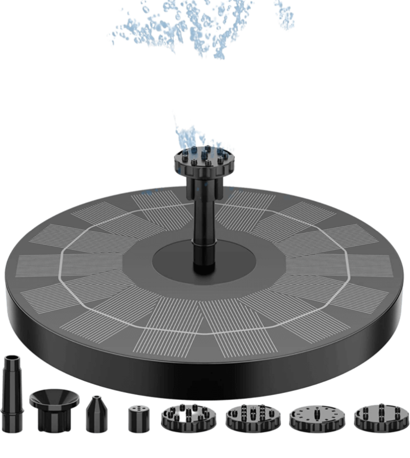 4 DIY Solar Fountain Ideas for the Garden » Grow Beauty With Ease