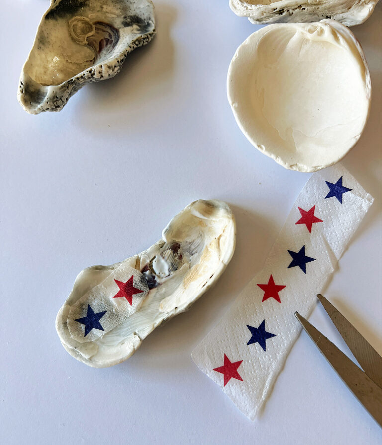 How to Mod Podge Sea Shells for Decor » Grow Beauty With Ease